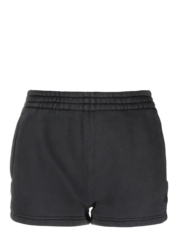 Alexander Wang Logo-embroidered Track Shorts - Grey