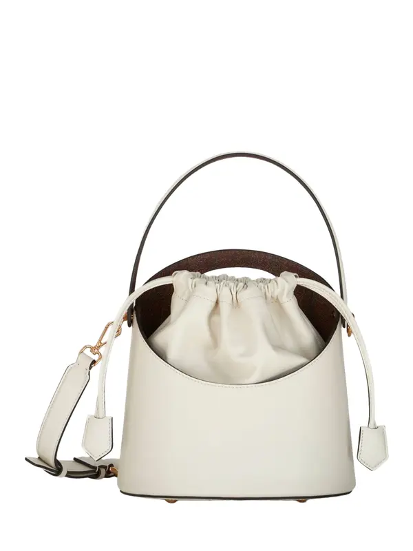 Etro Medium Saturno Bucket Bag - White