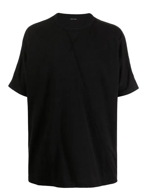 MAHARISHI Crew-neck Short-sleeve T-shirt - Black