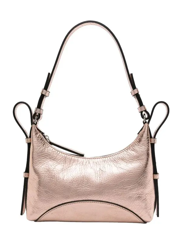 ZANELLATO Metallic Leather Shoulder Bag - Gold
