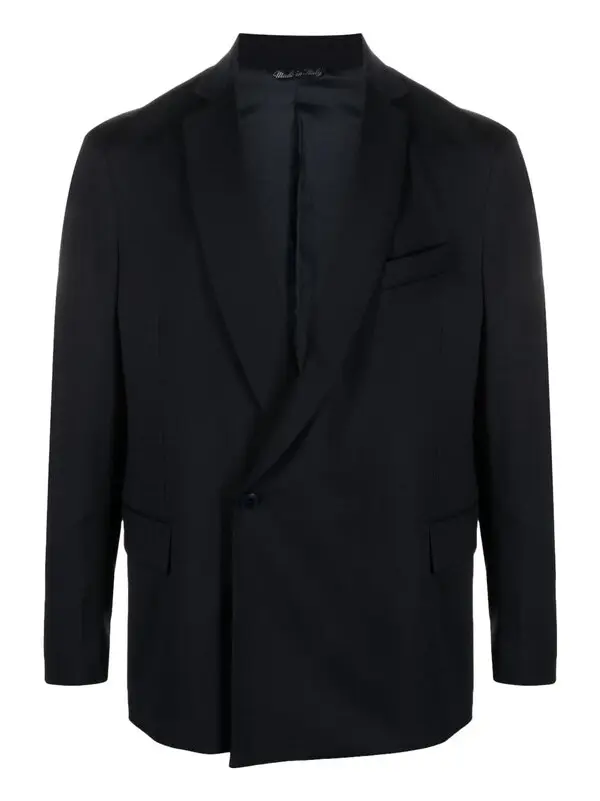 COSTUMEIN Demna Virgin Wool Blazer - Blue