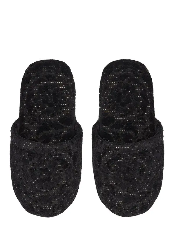 Versace Barocco Slippers - Gray