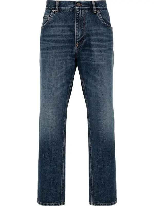 Dolce & Gabbana Straight-leg Jeans - Blue