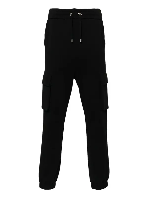 Balmain Logo-print Cotton Track Pants - Black