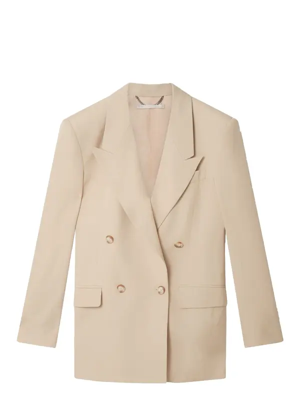 Stella McCartney Double-breasted Blazer - Neutrals