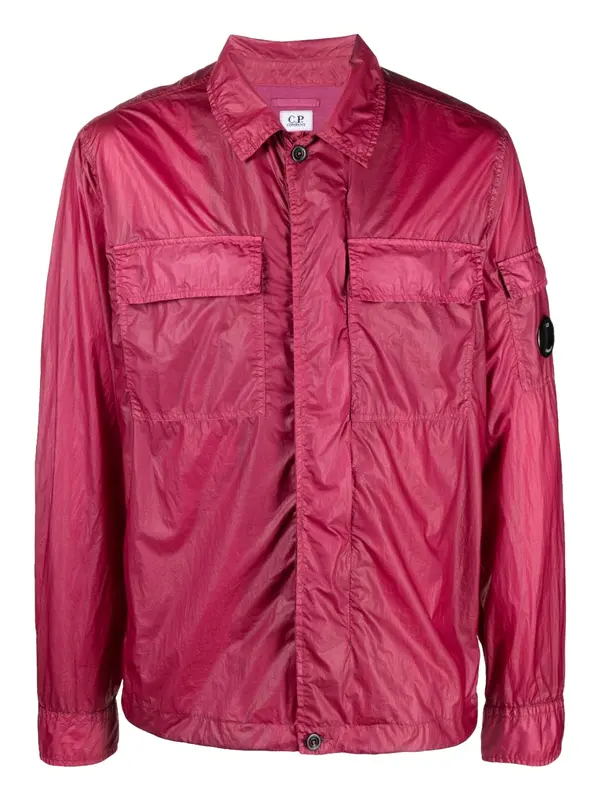 C.P. COMPANY Cs Ii Lens-detail Shirt Jacket - Pink