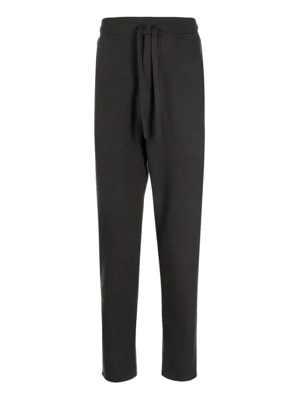 Transit Drawstring Virgin-wool Track Pants - Grey