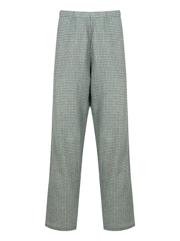 AMIR SLAMA Cropped Trousers - Green