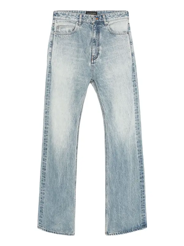 Balenciaga Flared Jeans - Blue
