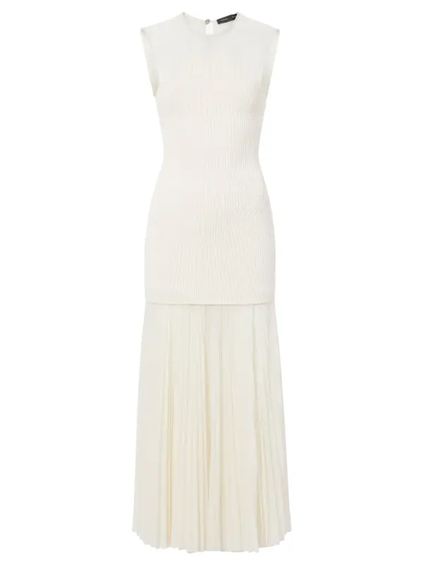 Proenza Schouler Niki Semi-sheer Dress - Neutrals