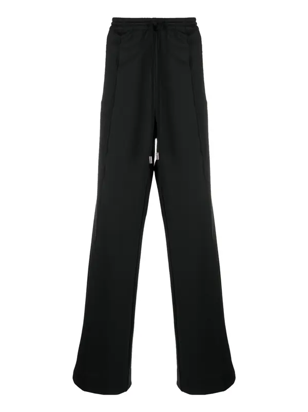 JW Anderson Drawstring Wide-leg Trousers - Black