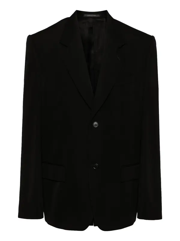 Balenciaga Twill Blazer - Black