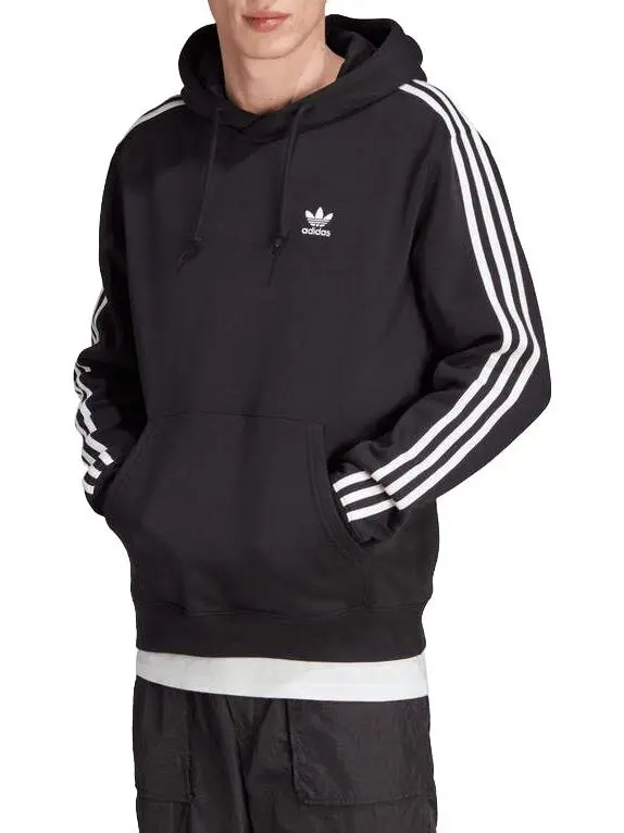 Adidas Adicolor Classics 3-stripes Pullover Hoodie - Black