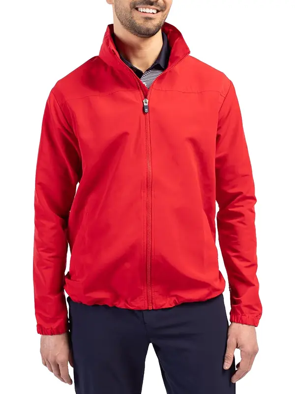 Cutter & Buck Charter Full Zip Jacket - Red