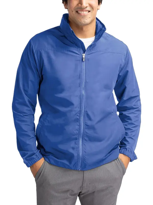 Cutter & Buck Charter Full Zip Jacket - Tour Blue