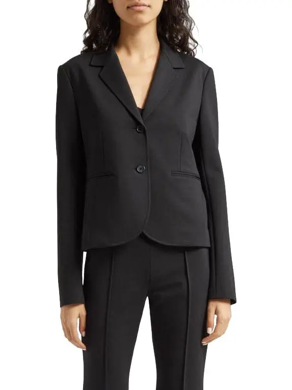 ATM Anthony Thomas Melillo Ponte Knit Blazer - Black