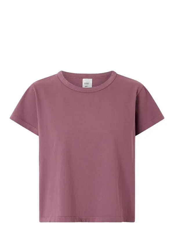 LESET Margo Cotton-jersey T-shirt - Pink