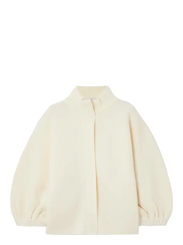 Max Mara Smirne Wool Jacket - White