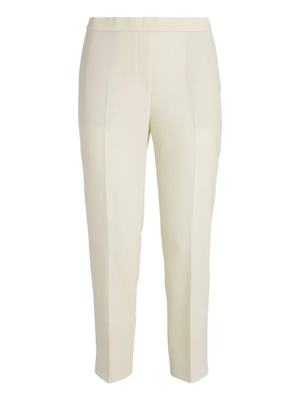 Theory Treeca Tailored Crop Trousers - White