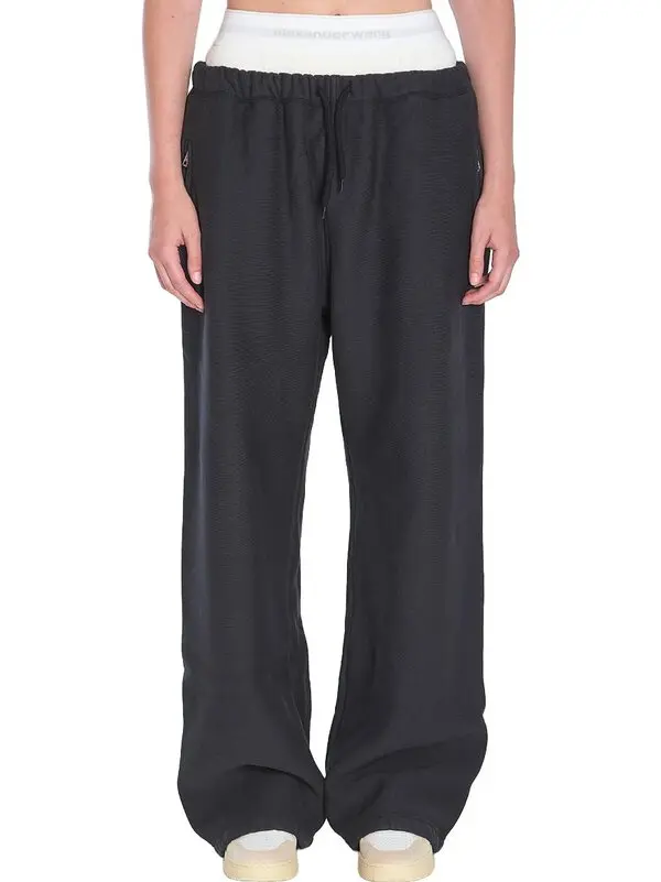 Alexander Wang Sweatpants With Brief - Black
