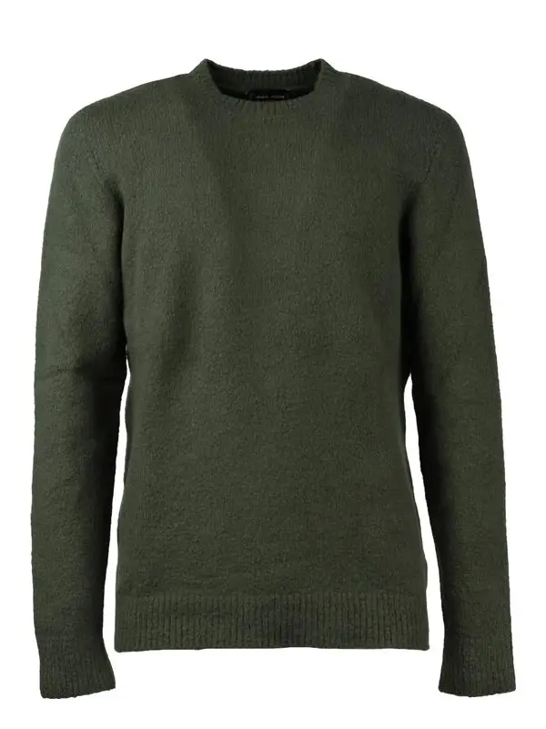ROBERTO COLLINA Crew-neck Sweater - Green