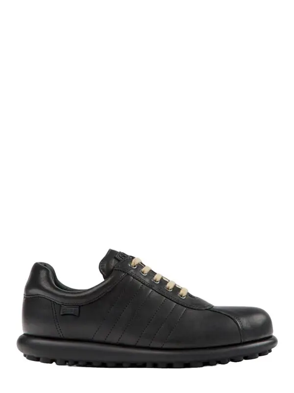 Camper Leather Lace-up Sneakers - Black