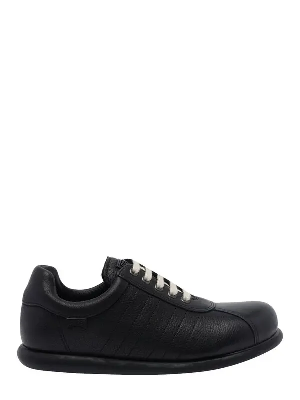 Camper Leather Lace-up Sneakers - Black