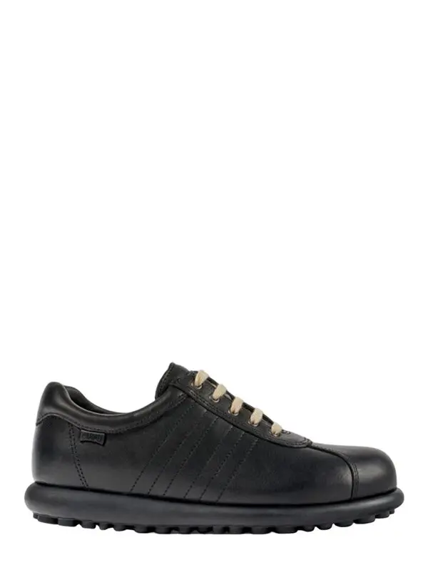 Camper Leather Lace-up Sneakers - Black