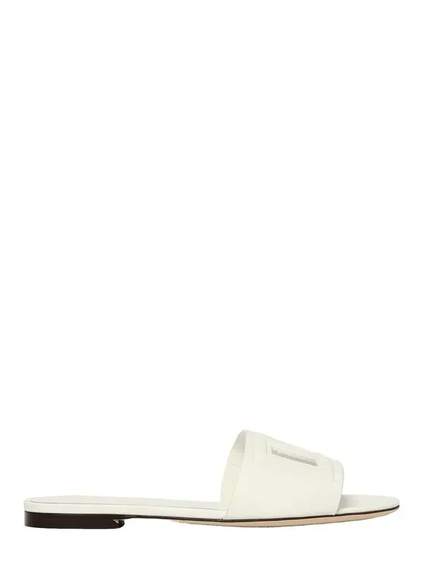 Dolce & Gabbana Heeled Sandal - White