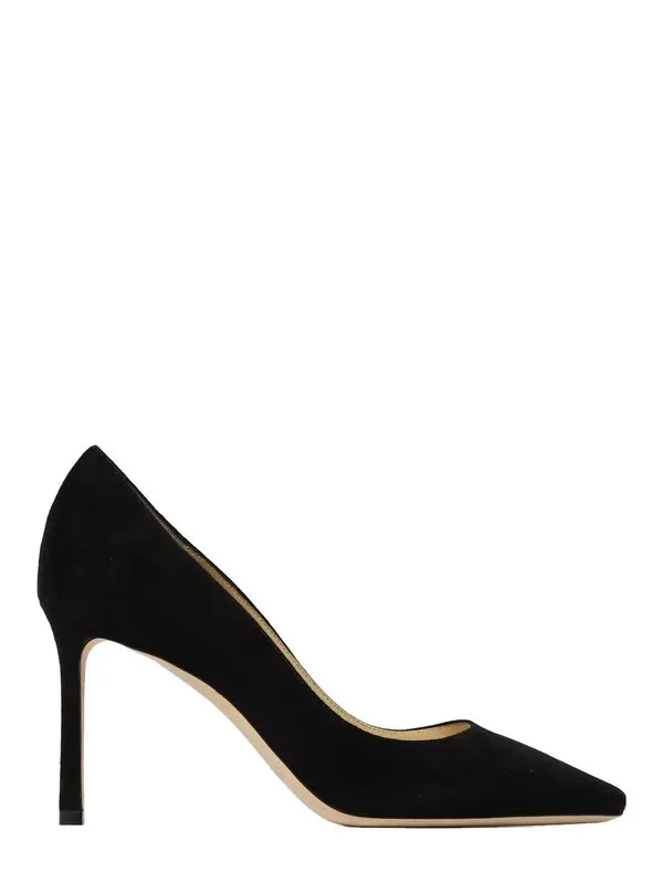 JIMMY CHOO Romy Suede Stiletto Pumps - Black