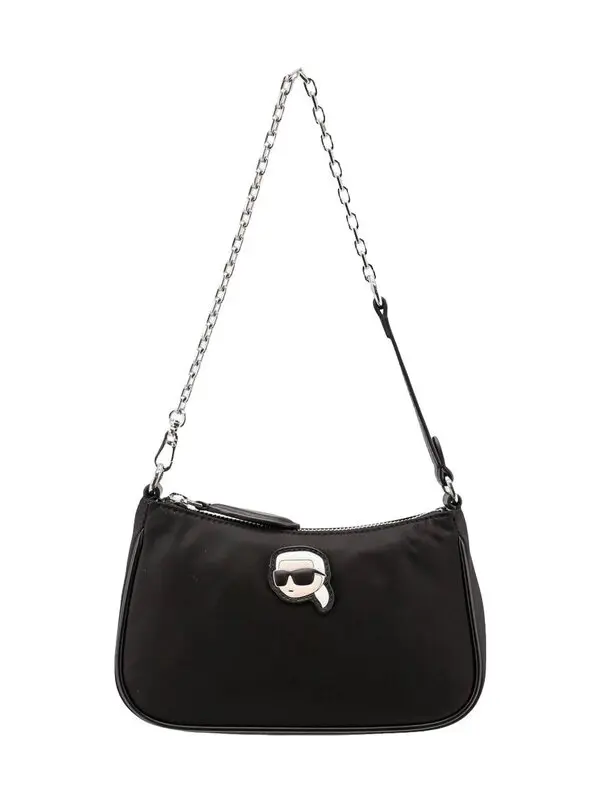 Karl Lagerfeld Mini Bag With Chain Strap - Black