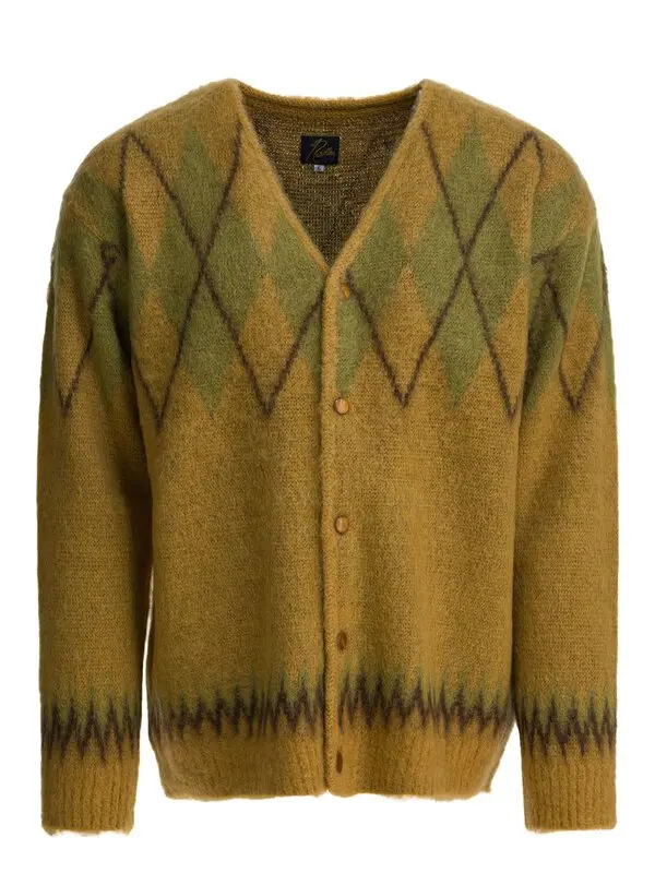 Needles Mohair Cardigan - Yellow