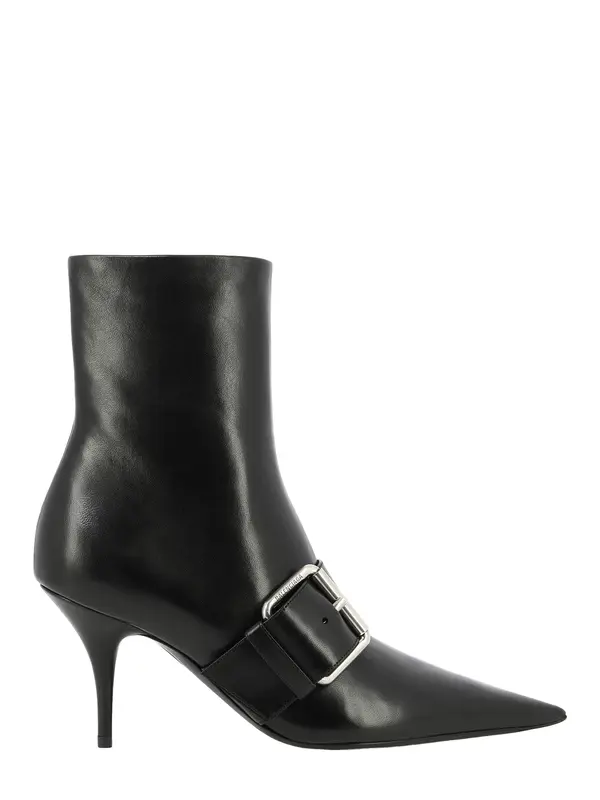 Balenciaga Knife 80 Ankle Boots - Black