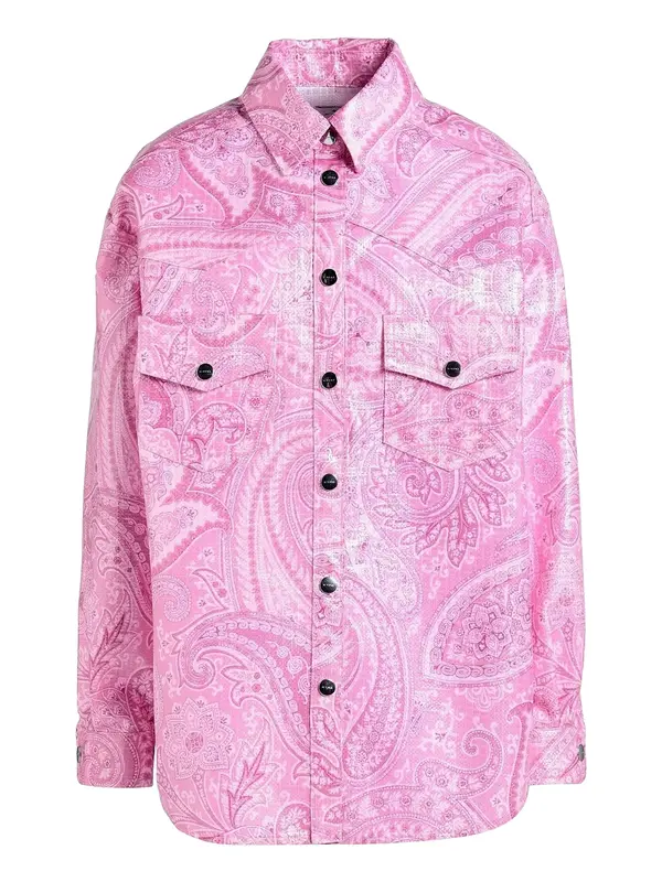 Etro Printed Nylon Shirt - Pink
