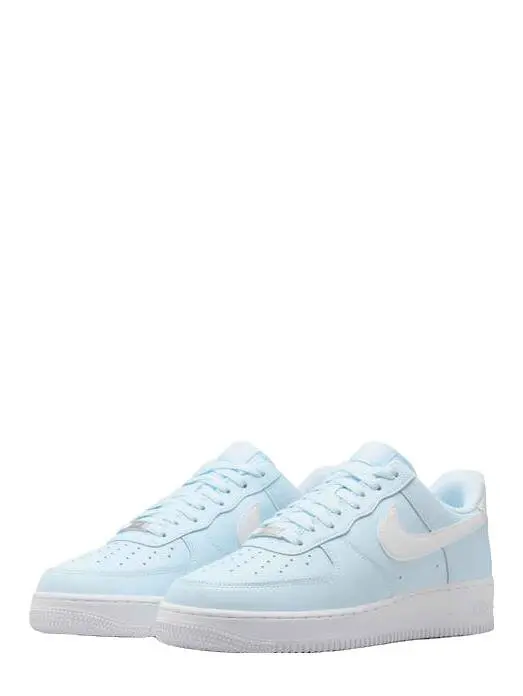Nike Air Force 1 '07 Basketball Sneakers - Glacier Blue/white