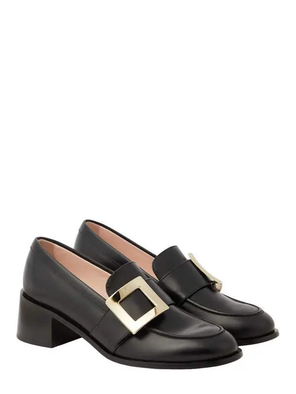 ROGER VIVIER Viv Rangers Loafers - Black