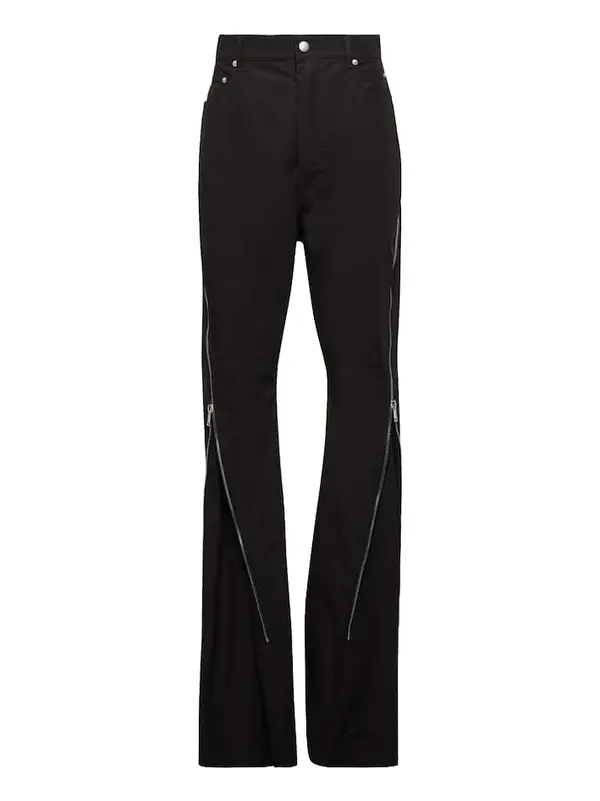 Rick Owens Bolan Banana Cotton Pants - Black