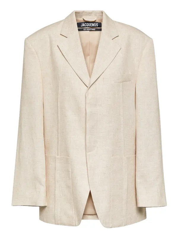 Jacquemus La Veste D'homme Oversized Blazer - Neutrals