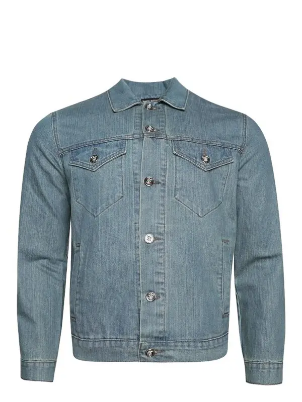 SEVENTH HEAVEN Denim Cross Jacket - Blue