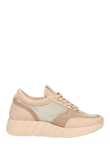 BALDININI Leather And Textile Sneakers - Pink