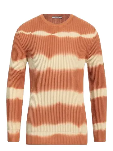 AT.P.CO Cotton Two-tone Sweater - Beige