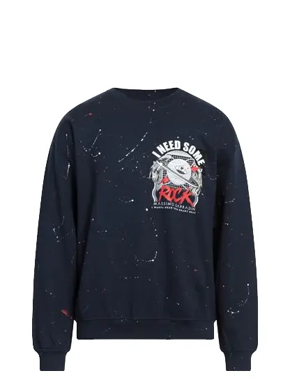 MASSIMO SABBADIN Fleece Sweatshirt - Blue