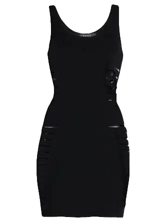 Versace Mini Bodycon Dress - Black