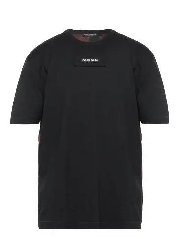 Dolce & Gabbana T-shirt Size Cotton, Polyamide, Polyurethane, Viscose - Black