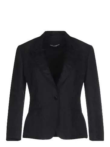 Dolce & Gabbana Jacquard Blazer - Black