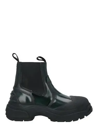 MAISON MARGIELA Leather Ankle Boots - Green
