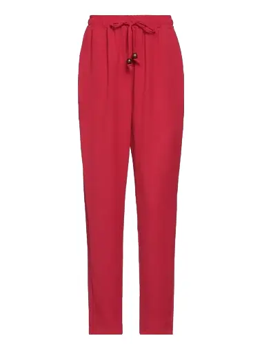 ANGELA MELE MILANO Tapered Leg Trousers - Red