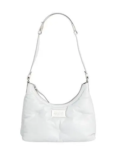 MAISON MARGIELA Ovine Leather Hobo Bag - Grey