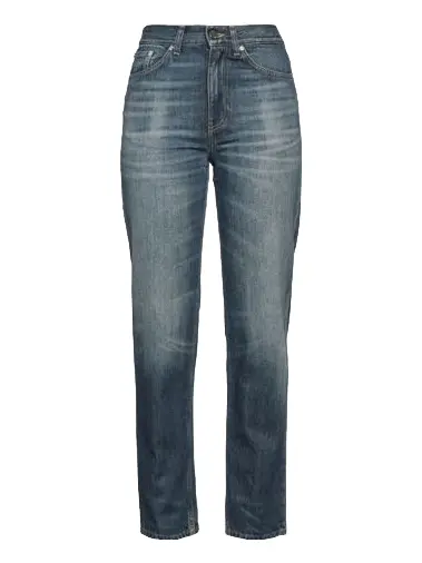Blk Dnm Organic Cotton Denim Mom Jeans - Blue