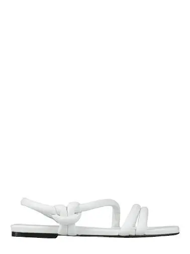 BALDININI Leather Sandals - White